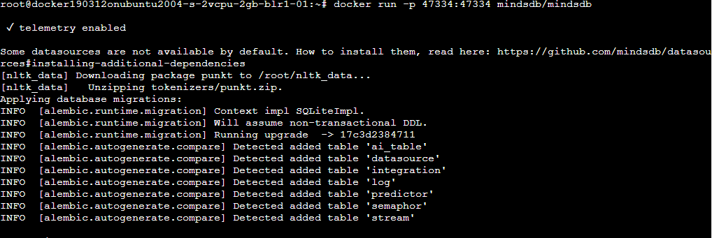 Deploying MindsDB on Digital Ocean | Rutam21.github.io