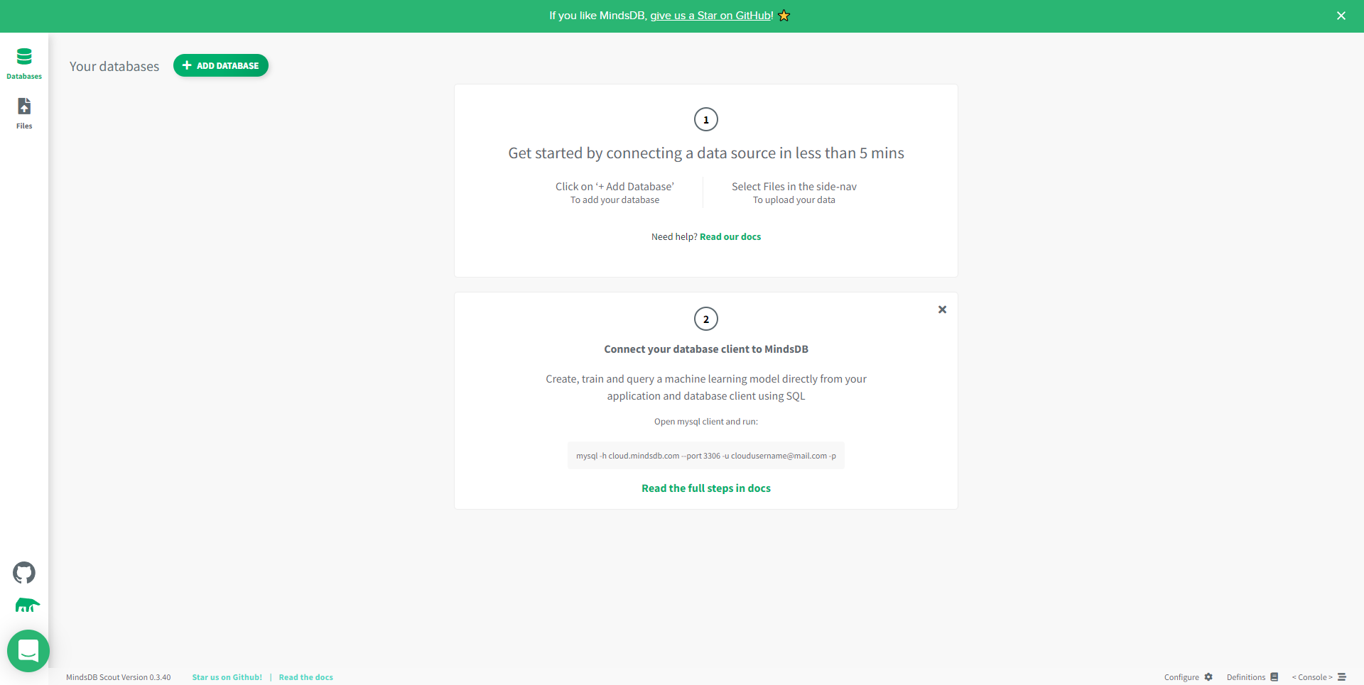 Deploying MindsDB on Digital Ocean | Rutam21.github.io